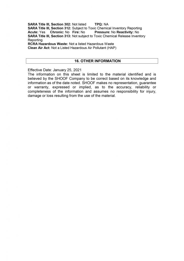 Shoof bleach • Blue – IFCGT